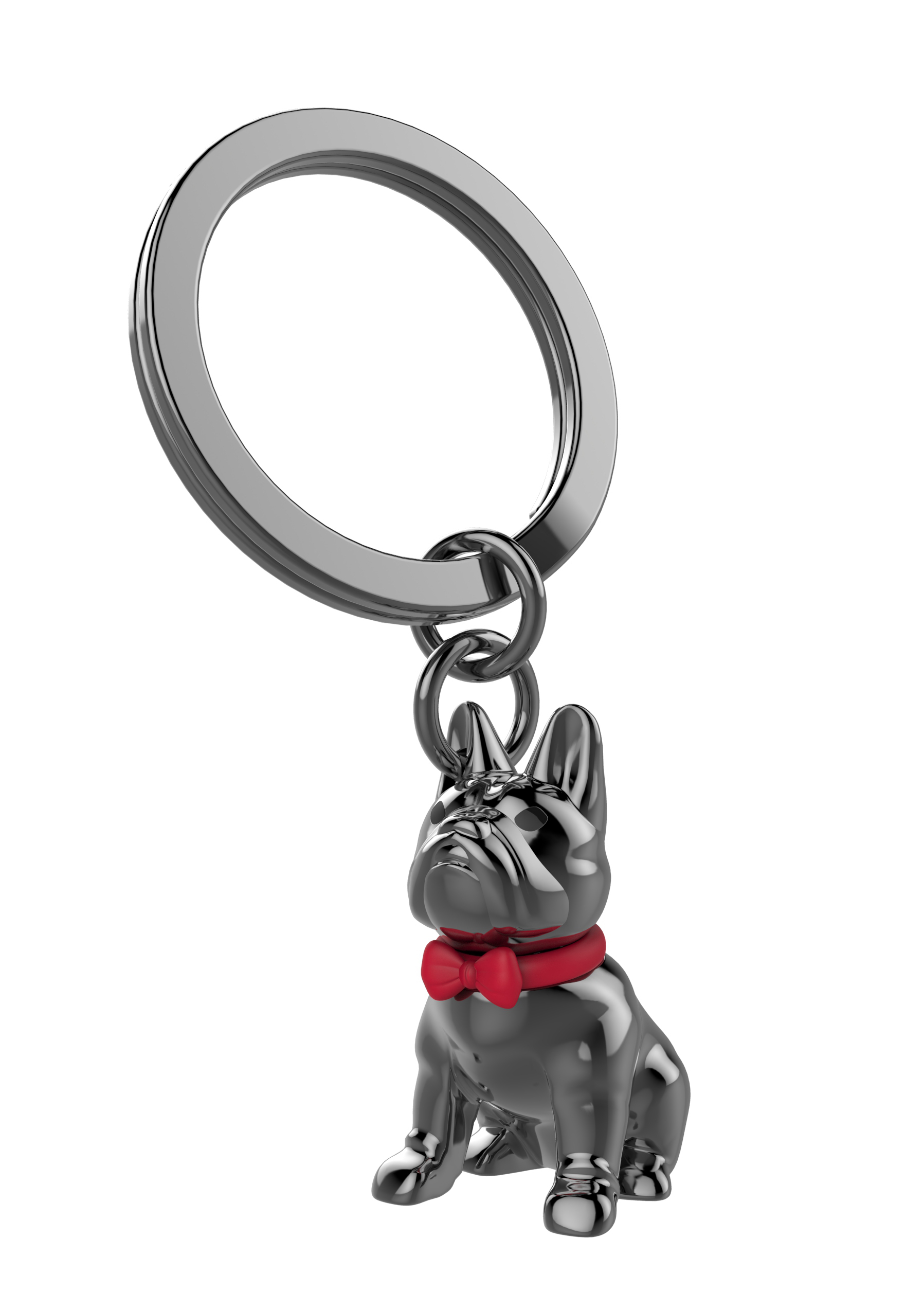 Metalmorphose Sleutelhanger Bulldog Vectorbox - met Strik - Bullet
