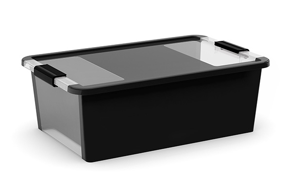 Curver Opbergbox Bi-Box 26 l Zwart 55x35x19 cm