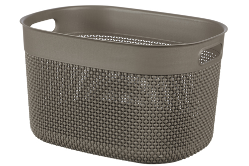 Curver Opbergmand Filo L Cappuccino 38x29x22 cm