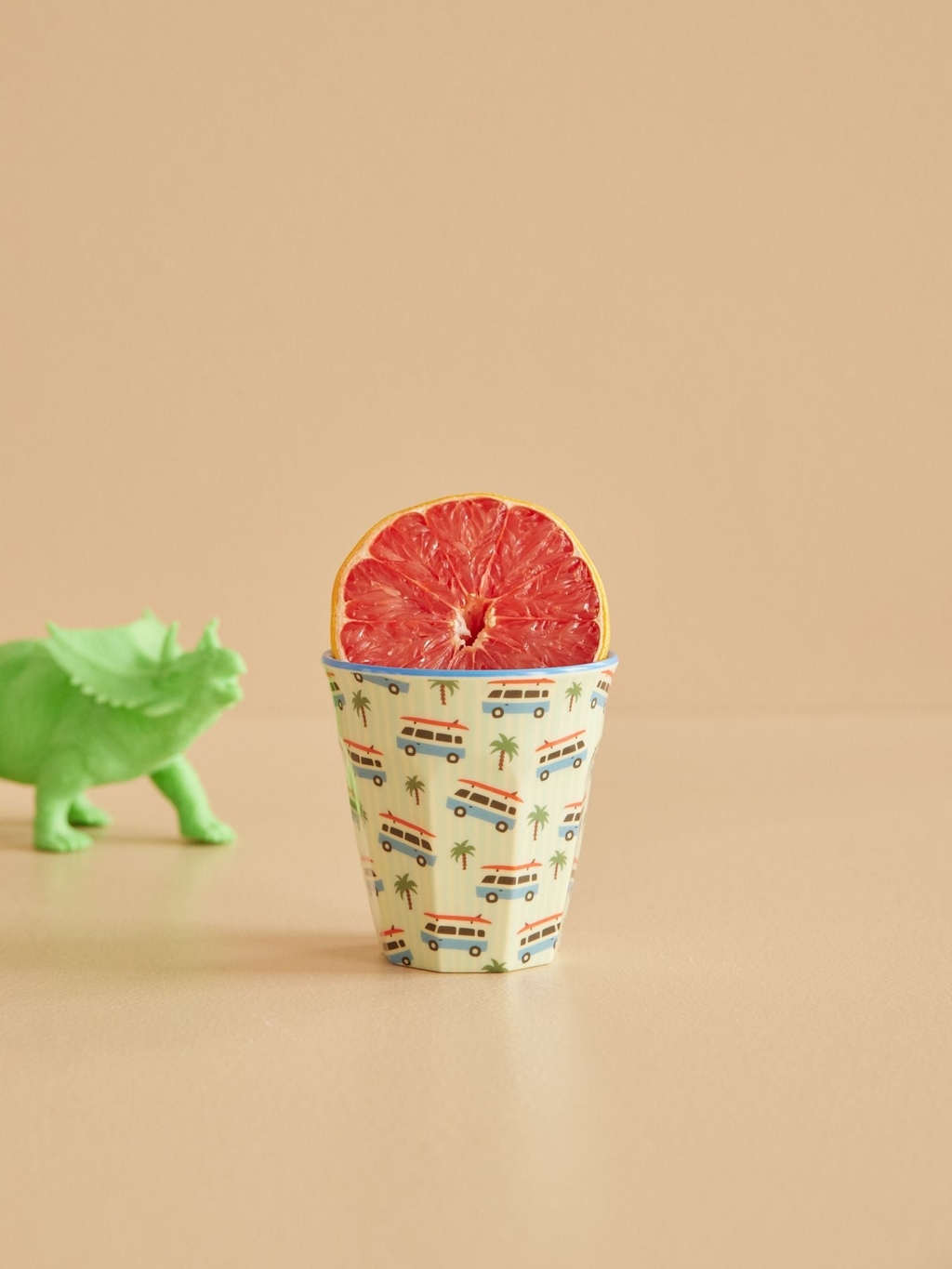 Rice Cup Melamine 250 ml Cars 9x9 cm