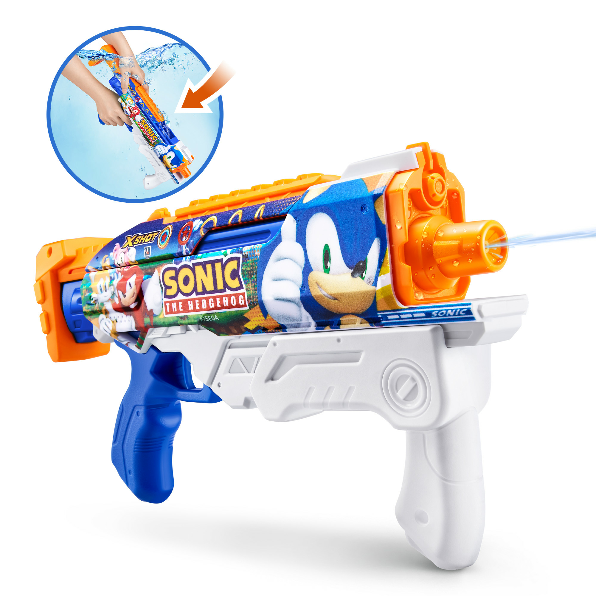 Xshot Fast Fill Skins Sonic, watergeweer