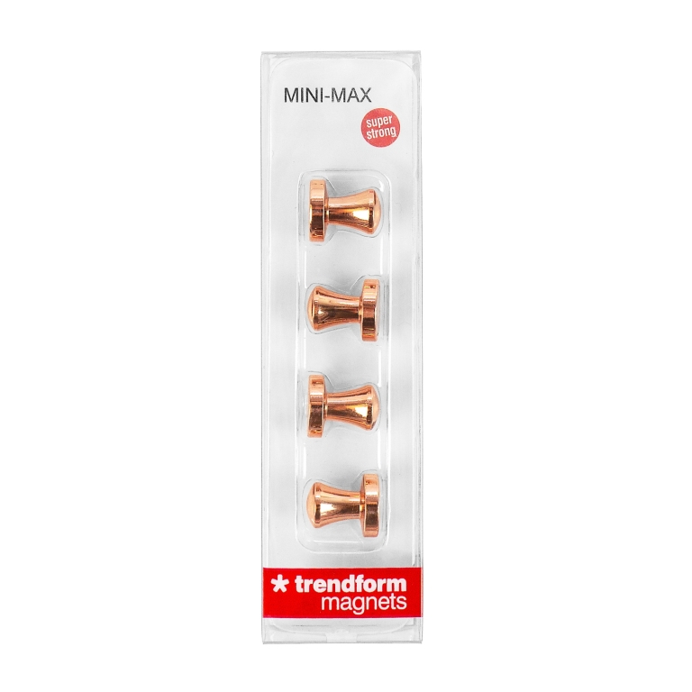 Trendform Magneten Mini-Max Copper set 4 stuks | 31851848