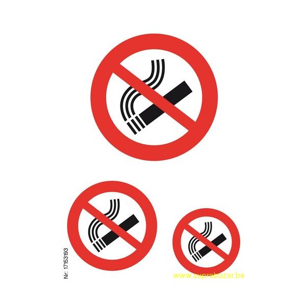 Herma vario Etiketten Niet Roken