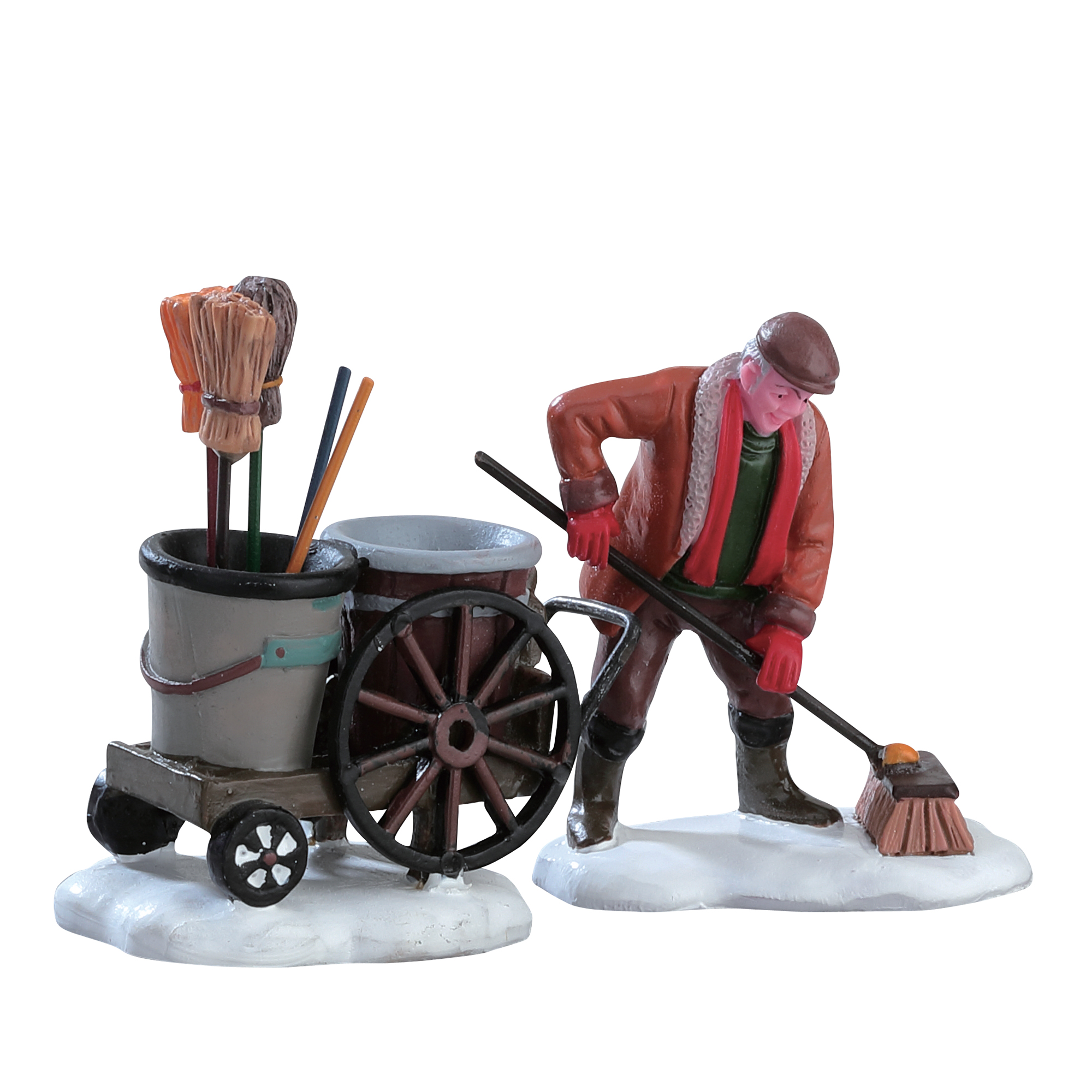 Lemax Village Street Sweeper set 2 stuks | 31923635