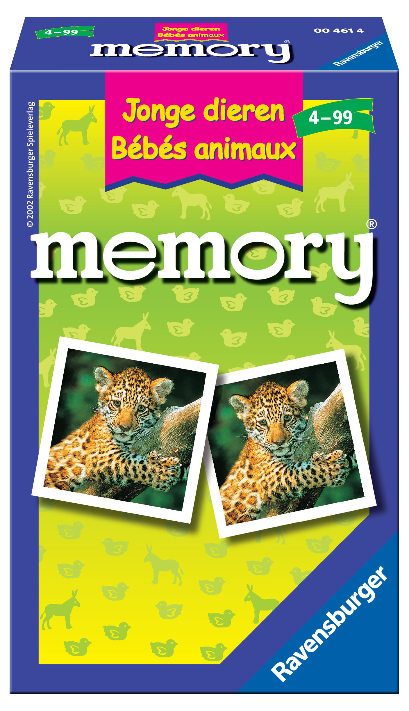 Jonge Dieren Memory pocket