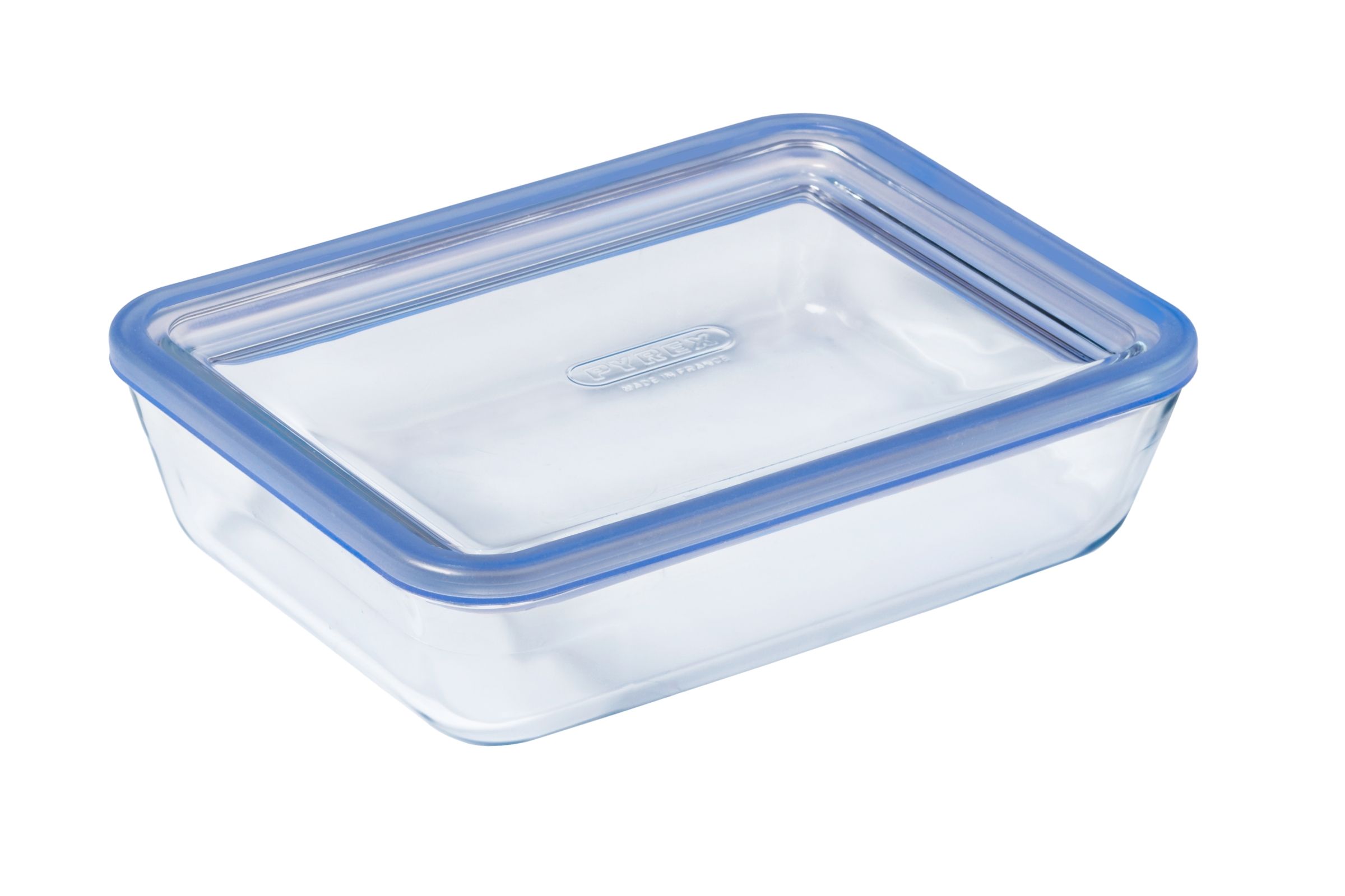 Pyrex Ovenschaal Pure Glass 19.5x15 cm met Deksel - Glas - 800 ml