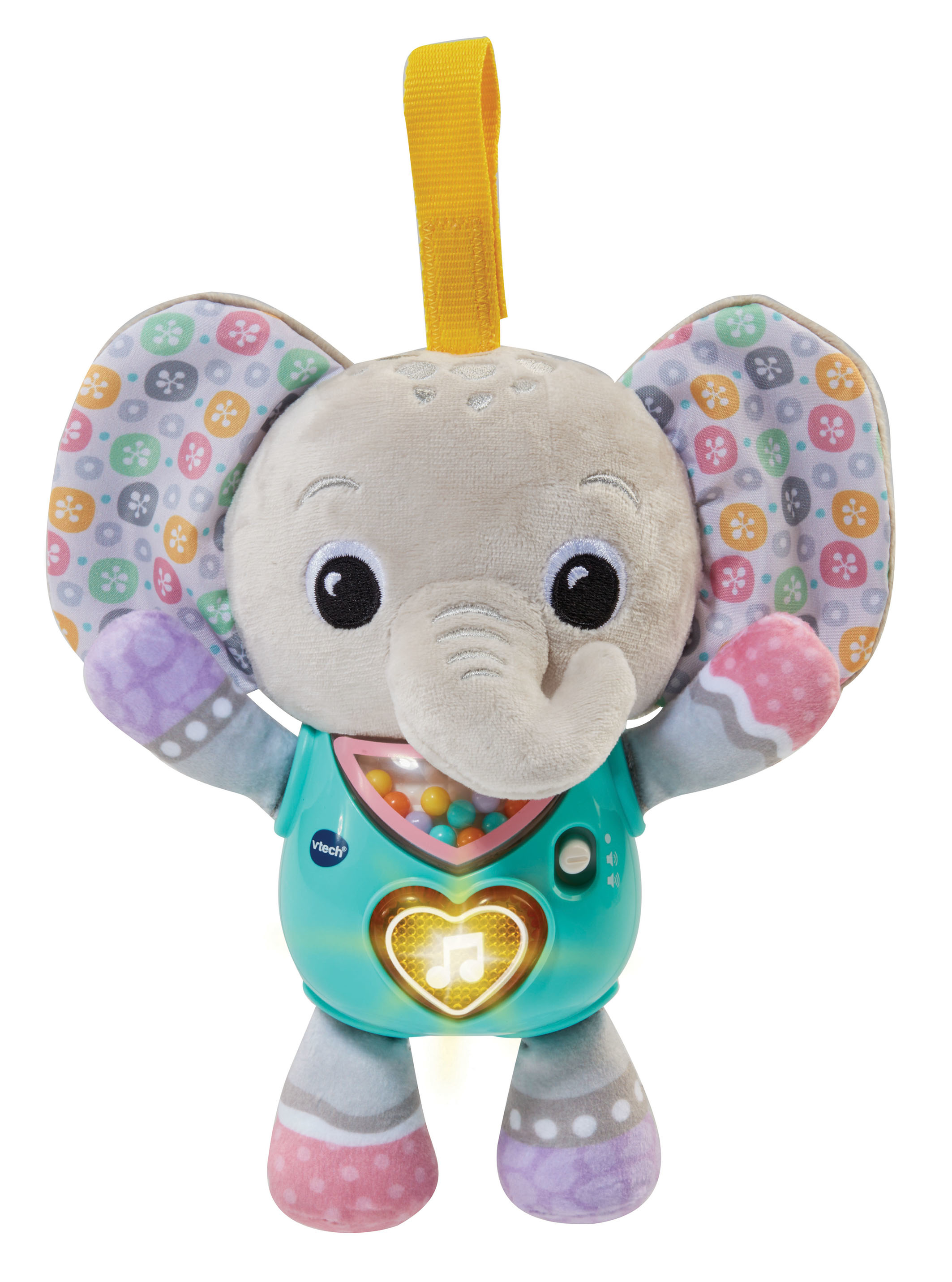 VTech Knuffel en Speel Olifantje grijs