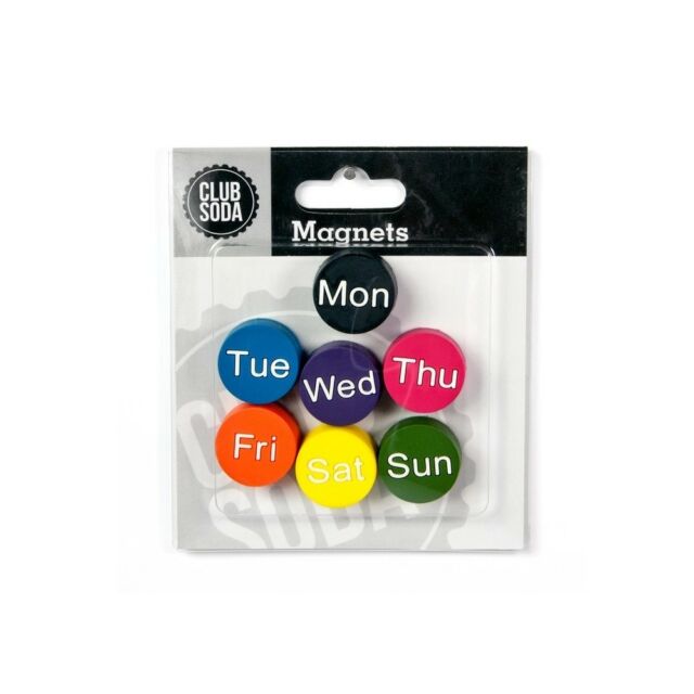 Trendform Magneten Weekdagen Set 7 stuks