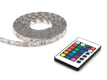Prolight RGB LED Strip 2 m 9.6W + Afstandsbediening | 32038140