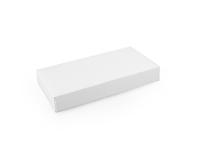 Objects Doosje Plat 1.5x10x5 cm Wit - 12 stuks