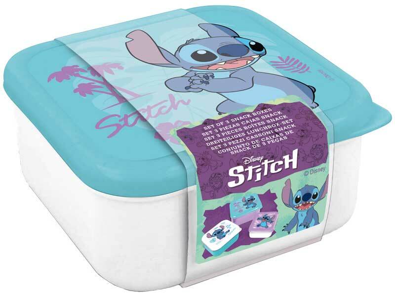 Stitch Snack Box Set 3 stuks