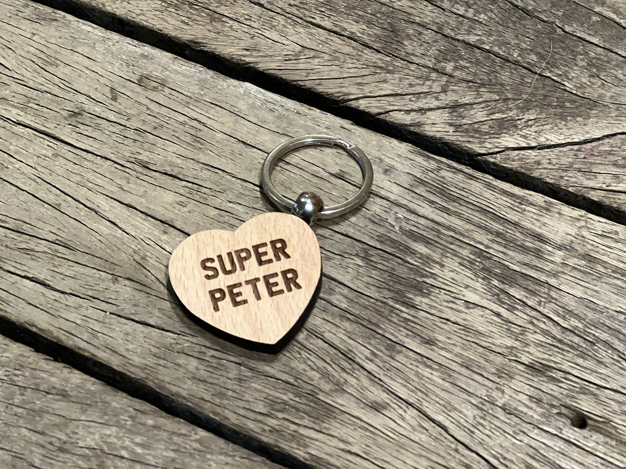 Dotti Hartvormige Sleutelhanger Super Peter | 32049681