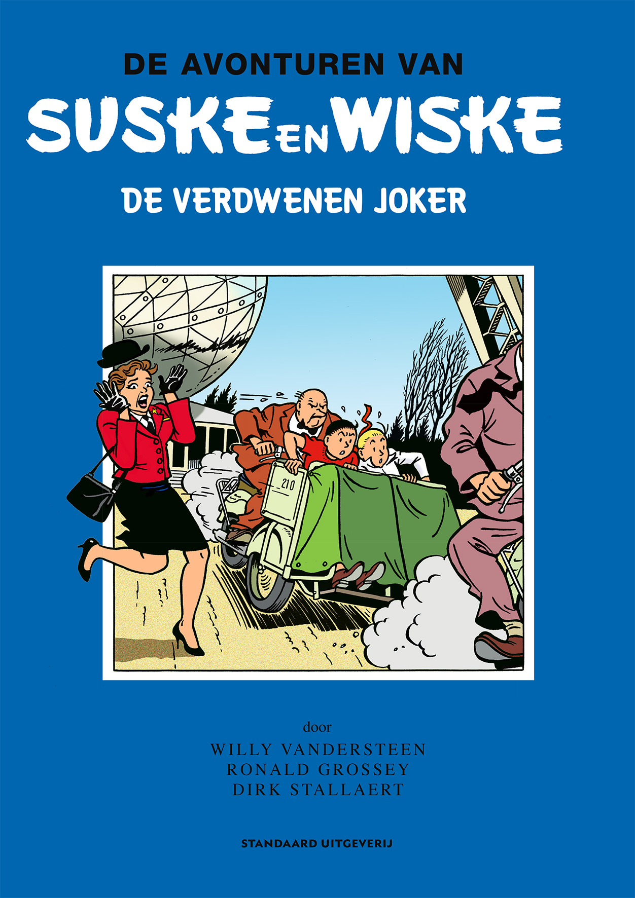 Stripverhaal Suske en Wiske Hommage De verdwenen Joker