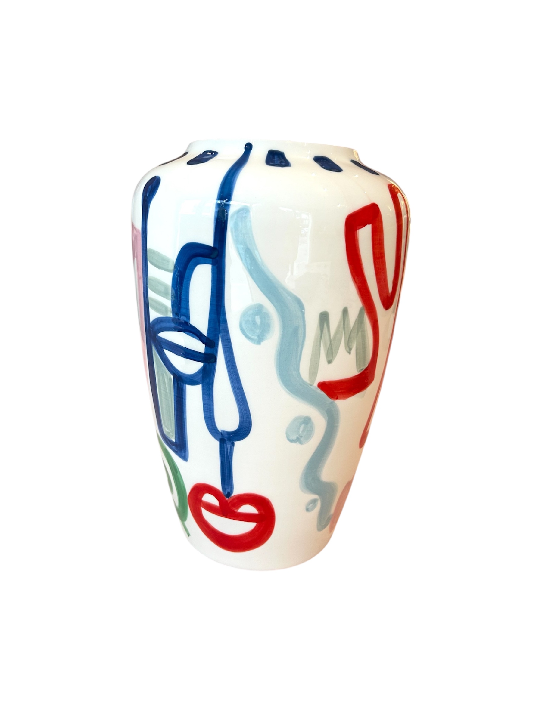Val Pottery Vaas Raya 9x25 cm - Handgemaakt Keramiek - by Julie Loeckx ...