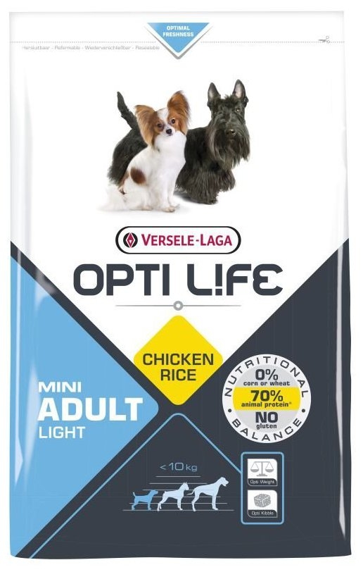 Opti-Life Adult Light Mini 2.5 kg - Hondenvoer