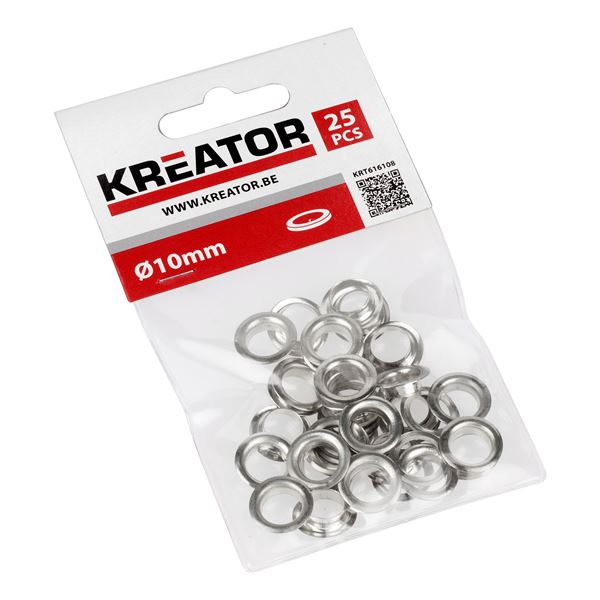 Kreator Oogjes 10 mm diameter 25 stuks