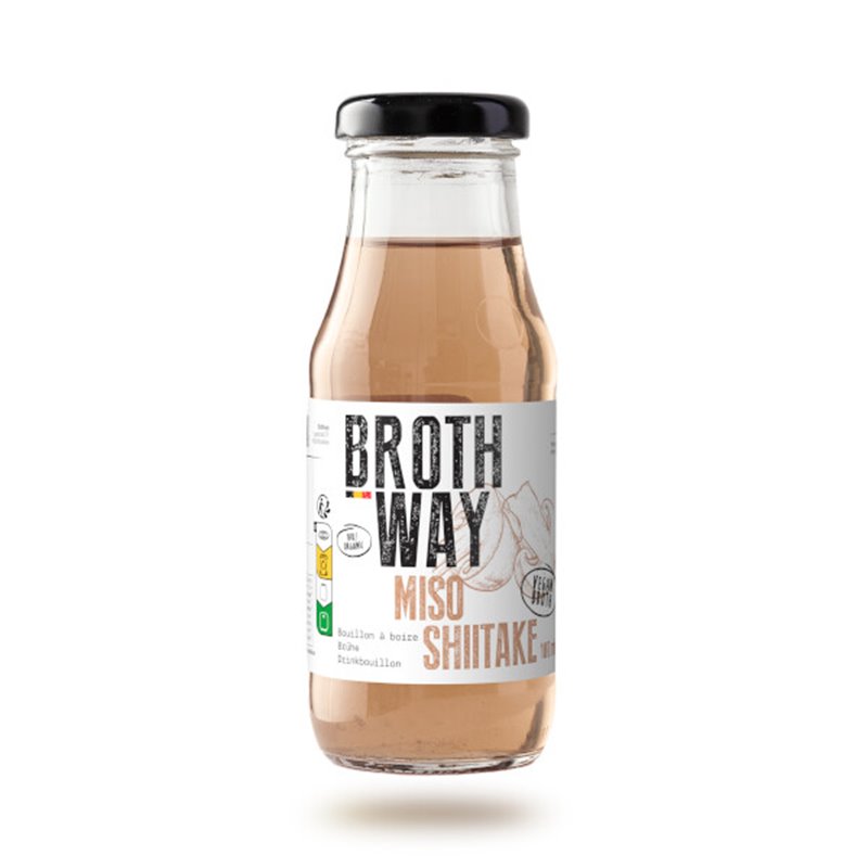Brothway Drinkbouillon Miso Shiitake Bio 180ml | 31934352