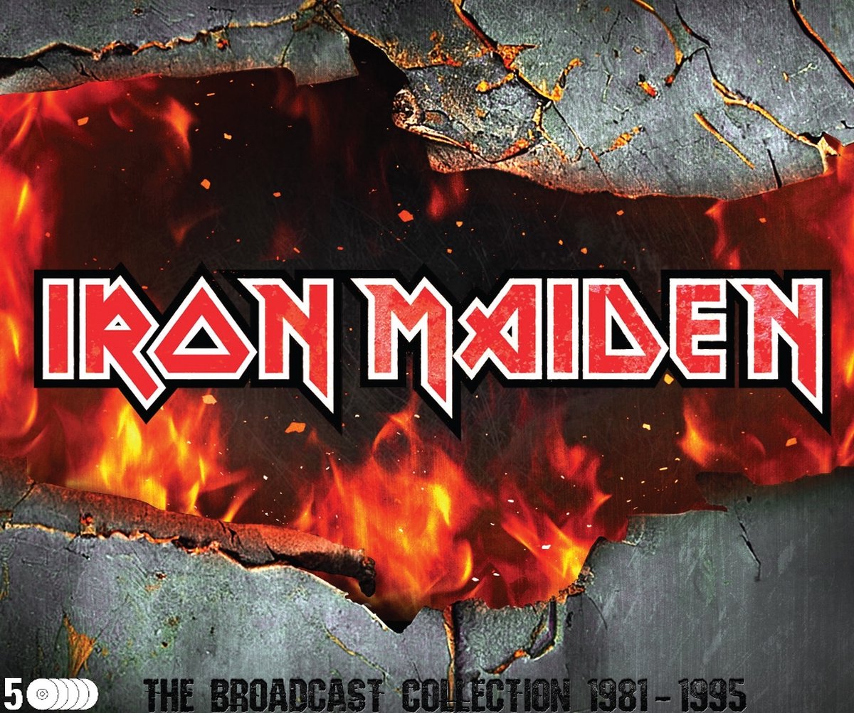 Iron Maiden - 1981 tot 1995 5CD Box The Broadcast Collection