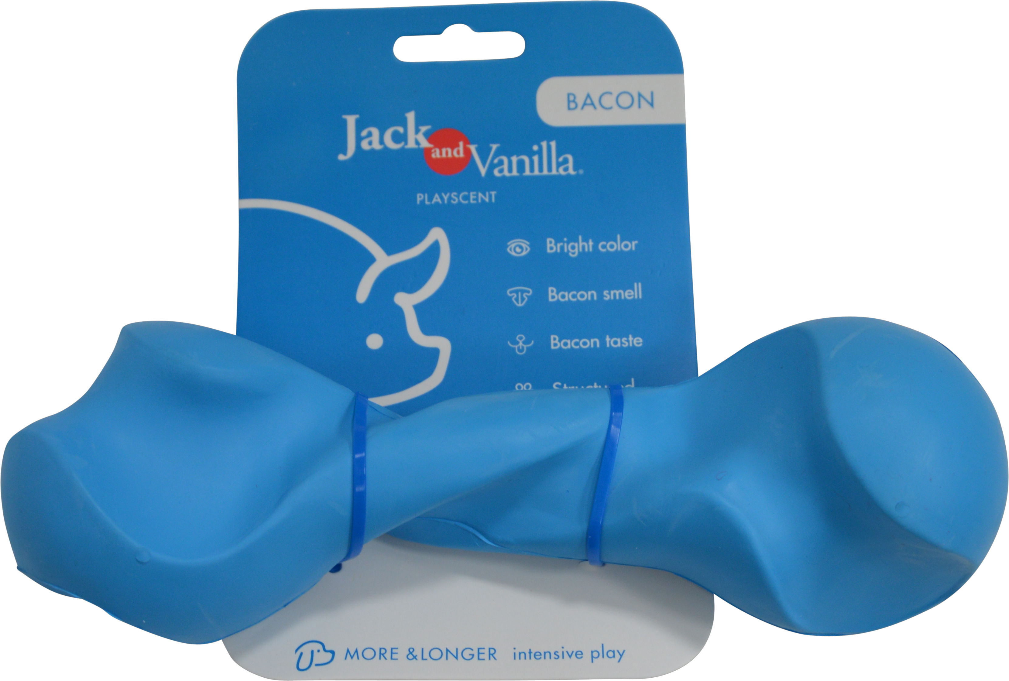 Jack & Vanilla Playscent Gedraaid Been Bacon - 22 cm