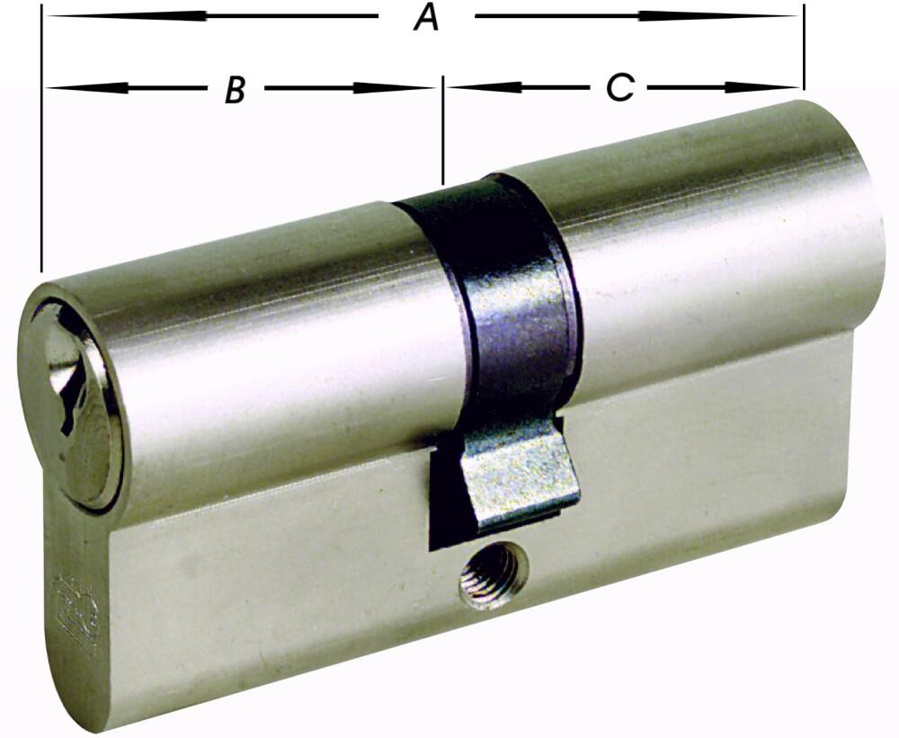 Litto Profielcilinder Standaard Messing 60 mm 30-30 mm