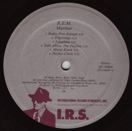 R.E.M. - Murmur LP | 32093340