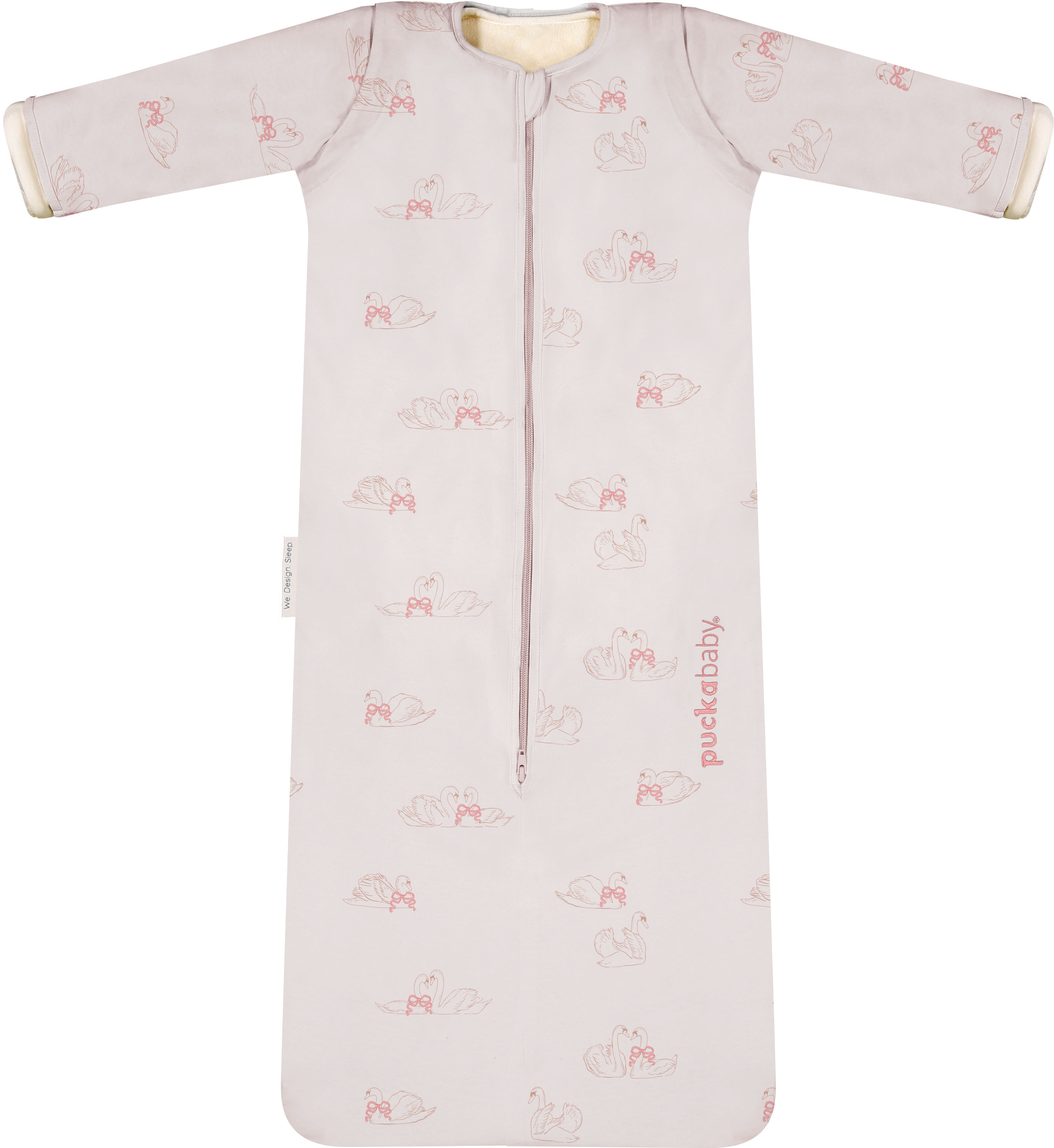 Puckababy Slaapzak The Bag 4 Seizoenen Swans 6 maand tot 2,5 jaar - 100 ...