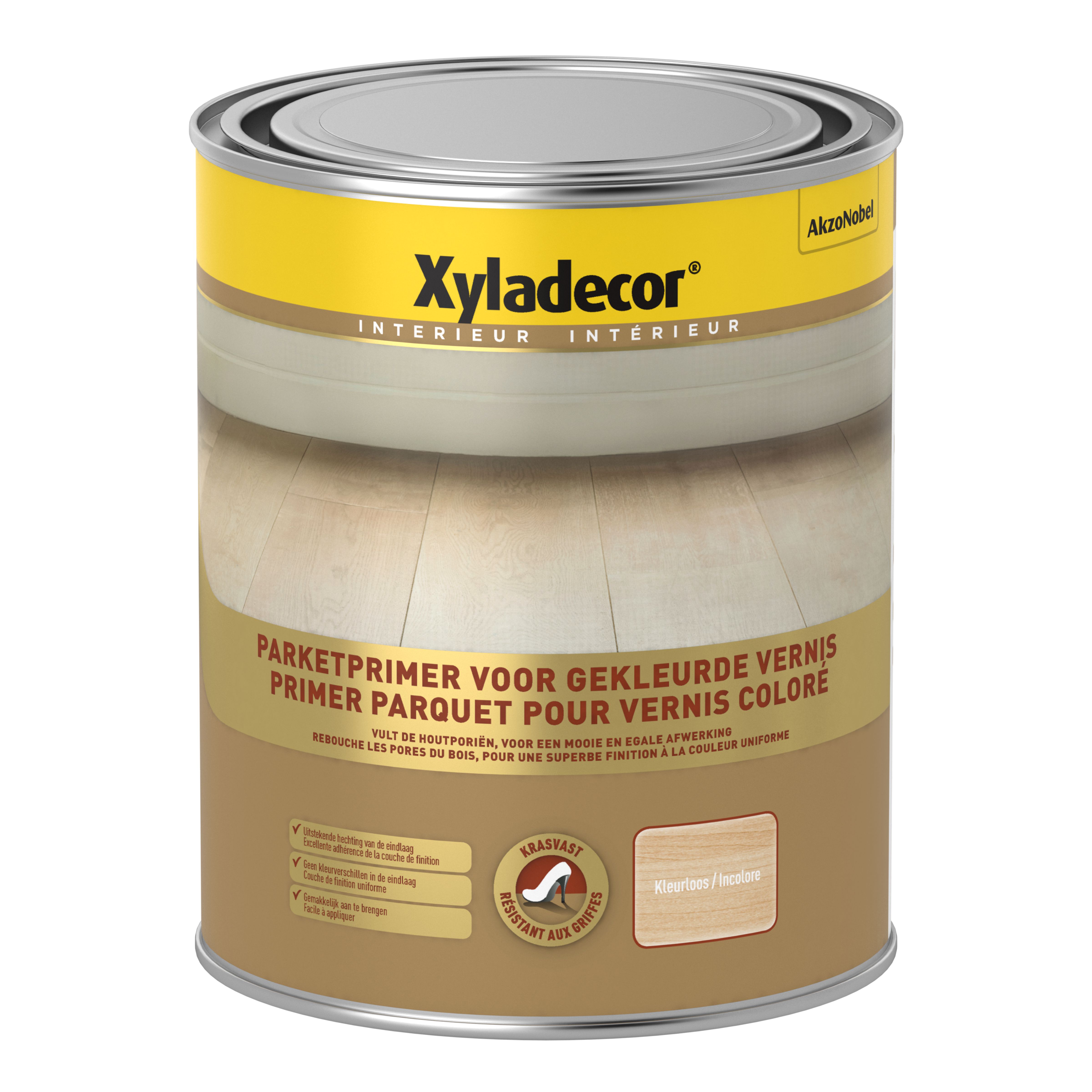Xyladecor Parket Primer Gekleurde Vernis 1 l