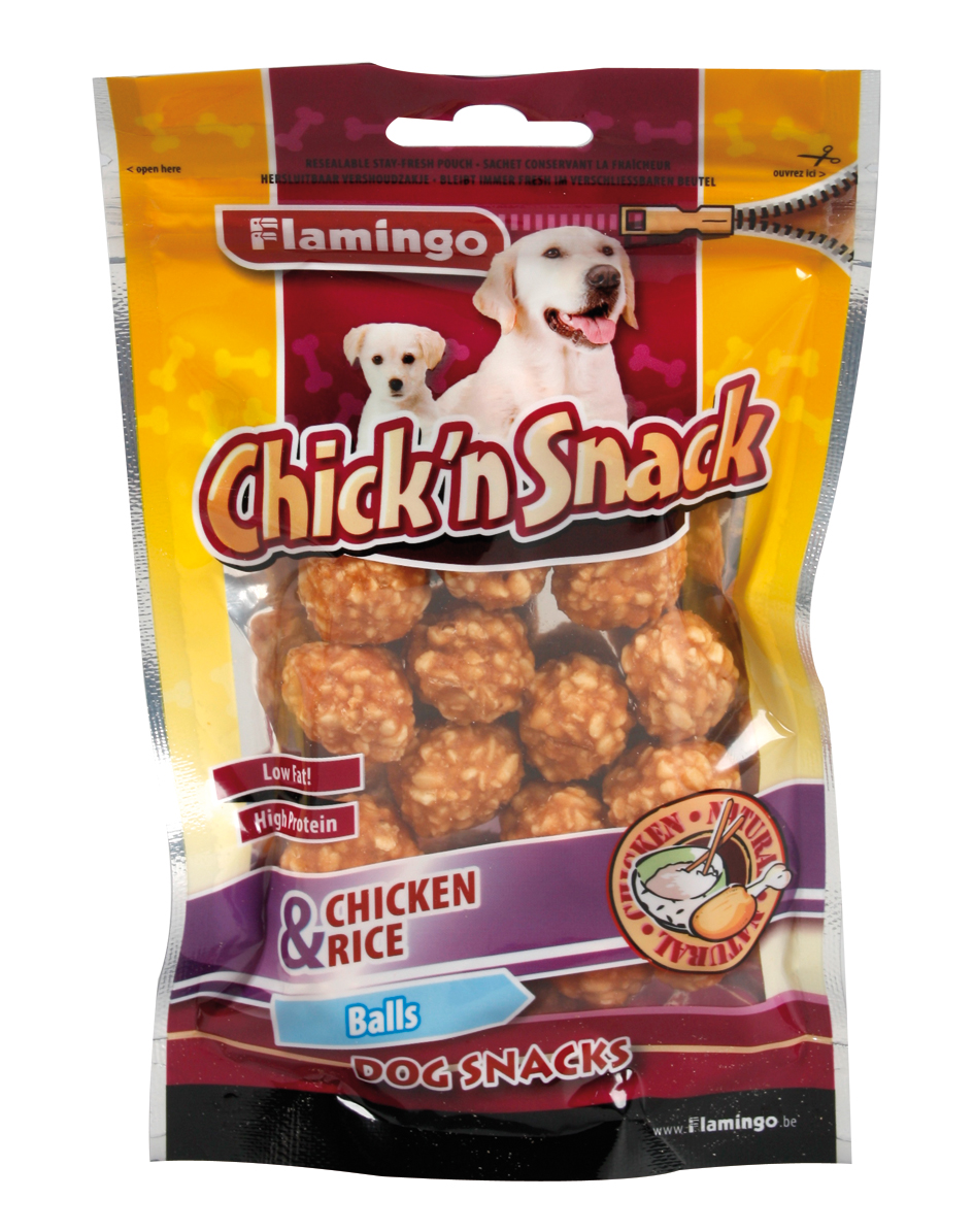 Flamingo Chick'n Snack Chicken & Rice Balls