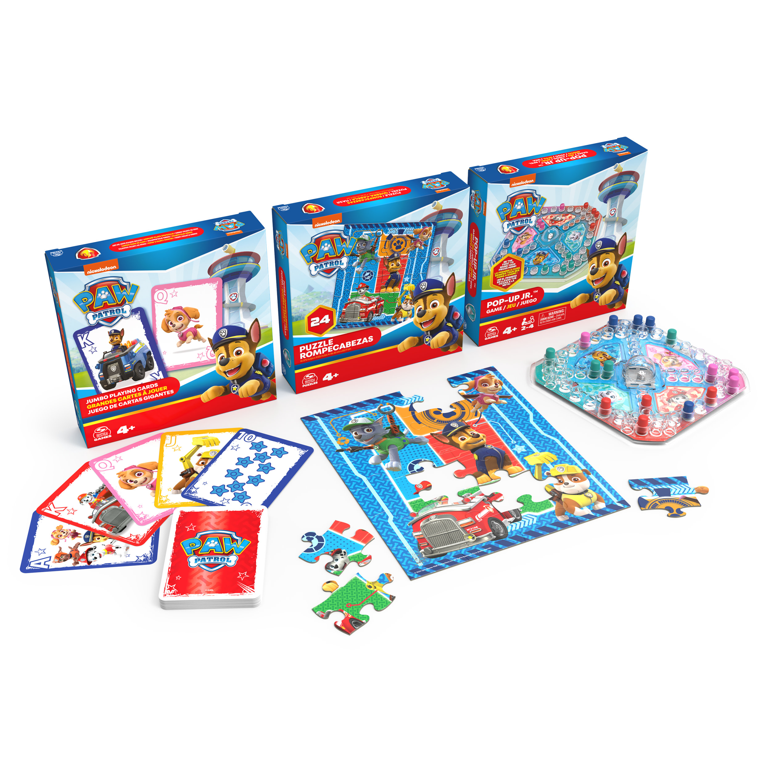 Paw Patrol Game Bundle 3-pack
