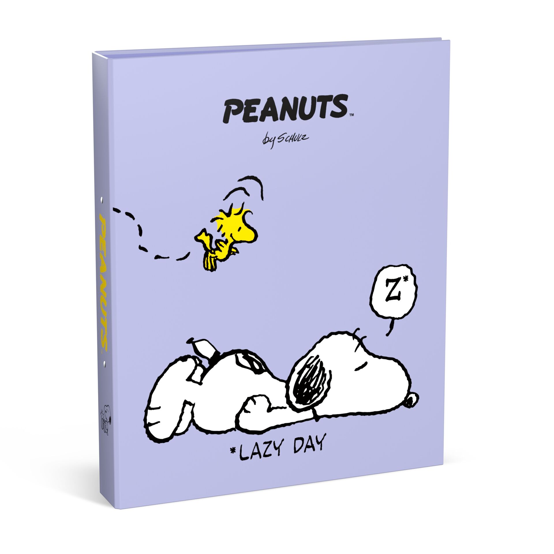 Peanuts Ringmap A4 Rug 4.5cm Lila Sleepy Snoopy | 32012156