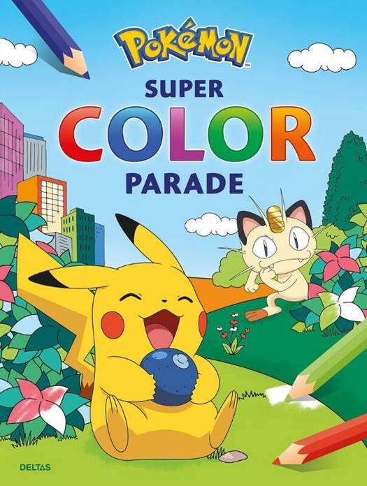 Kleurboek Pokemon Super Color Parade 4-6j