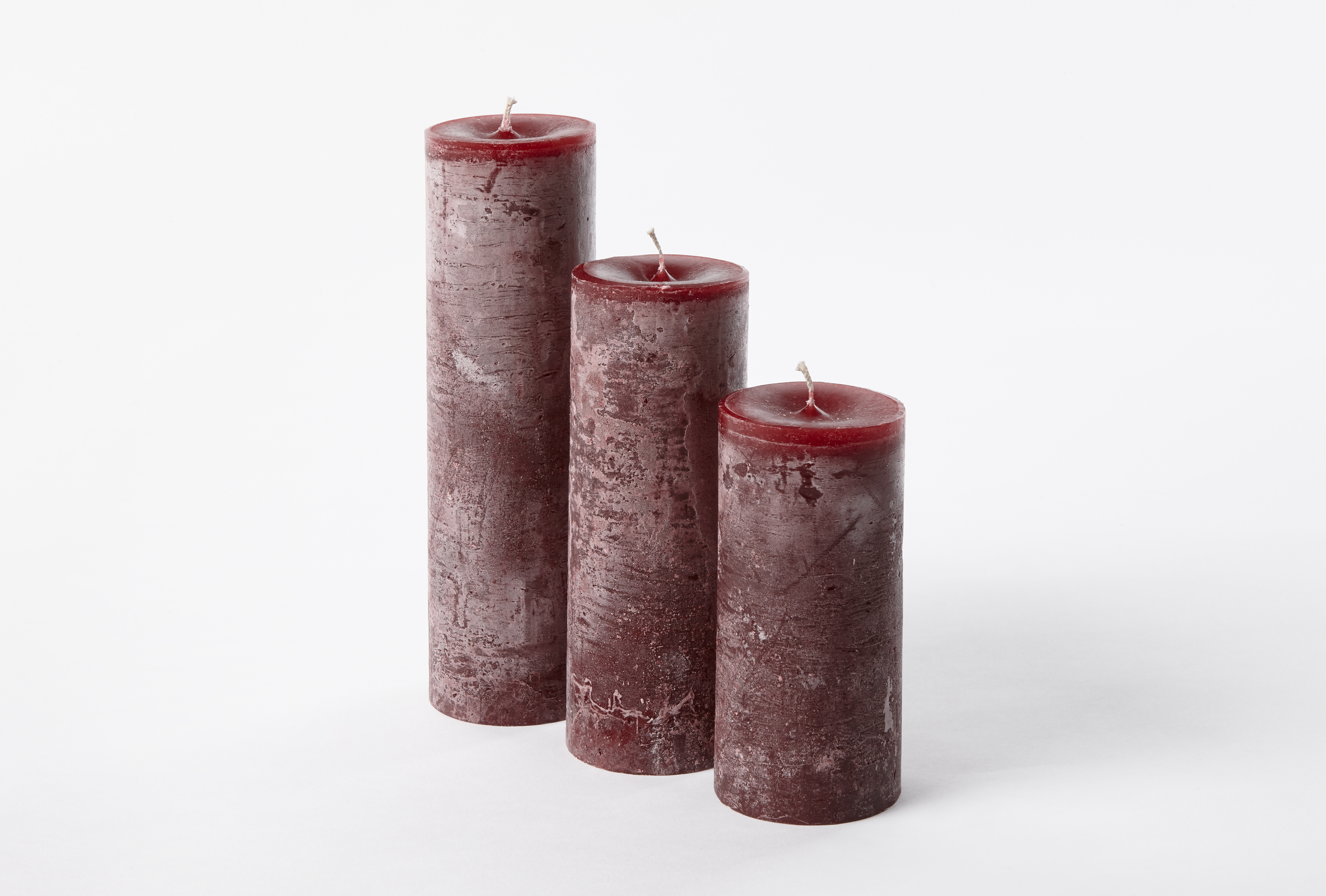 Dekocandle Mini Superkaars 10x10 cm Scarlet Rood