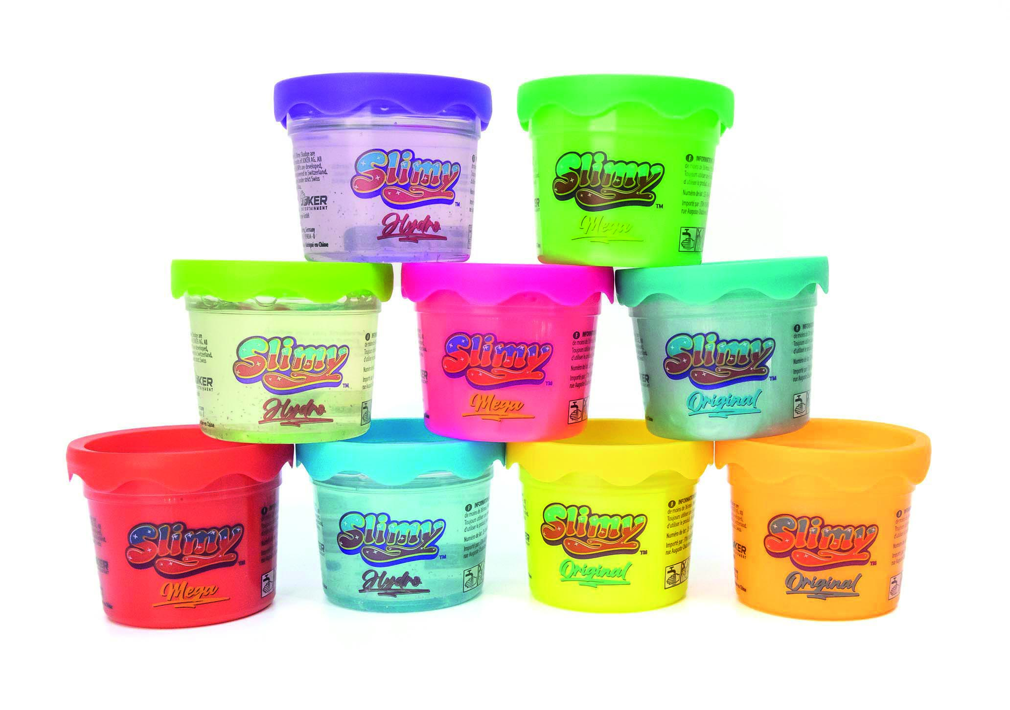 Slimy Super XXL Slime Box 34 potjes 59 Gram, verschillende soorten en kleur