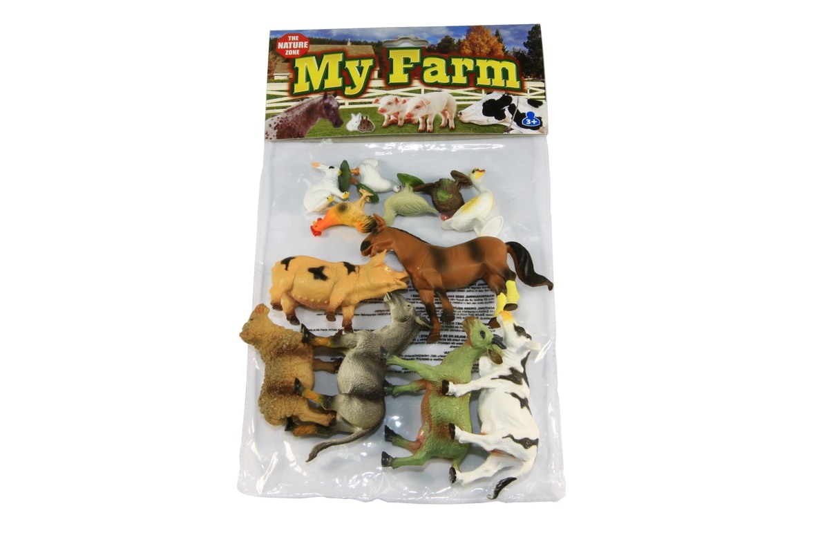 My Farm Boerderijdieren 12 Stuks in zakje