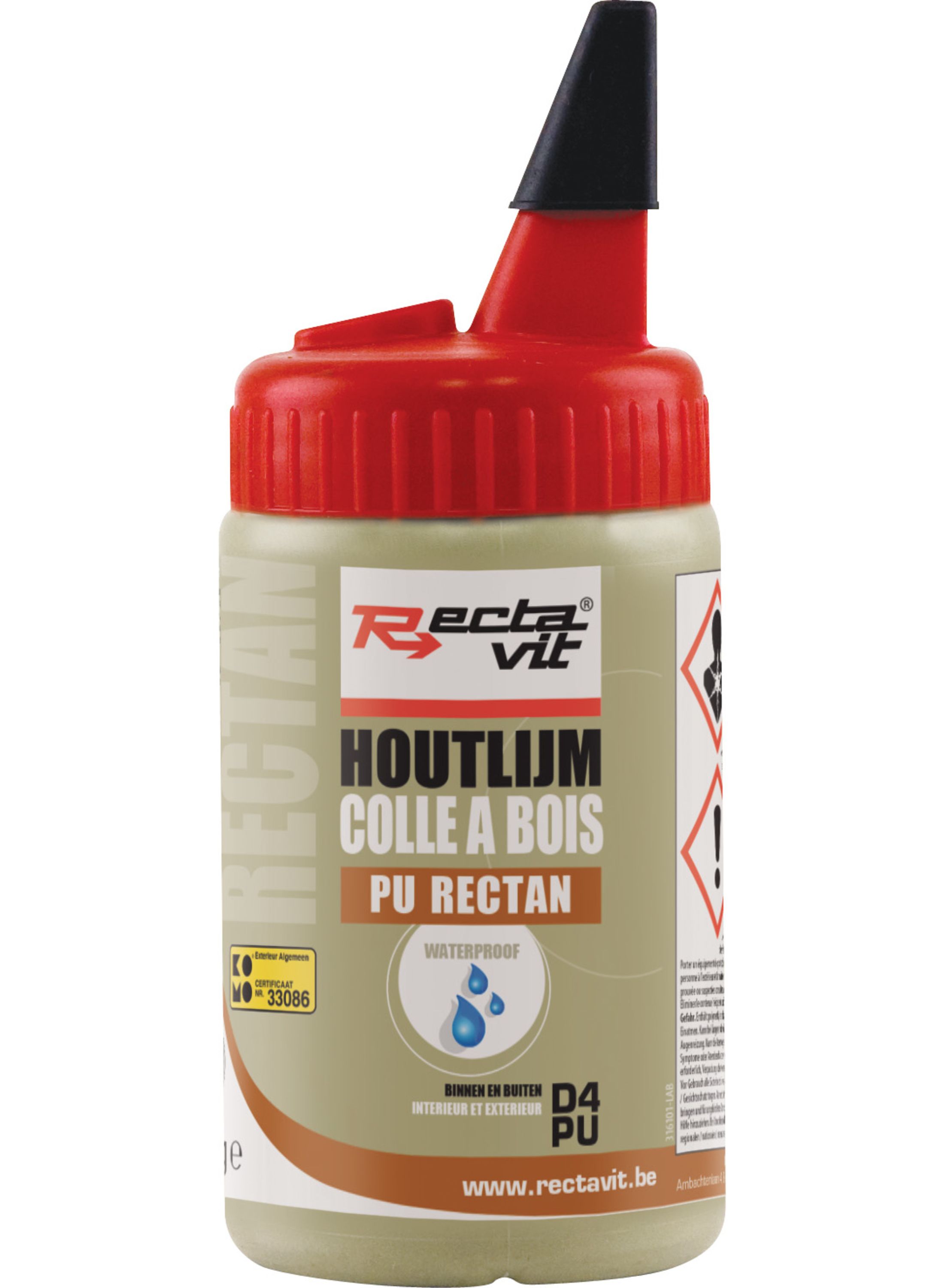 Rectavit Rectan Houtlijm 250 g Polyurethaan Waterproof | 3863