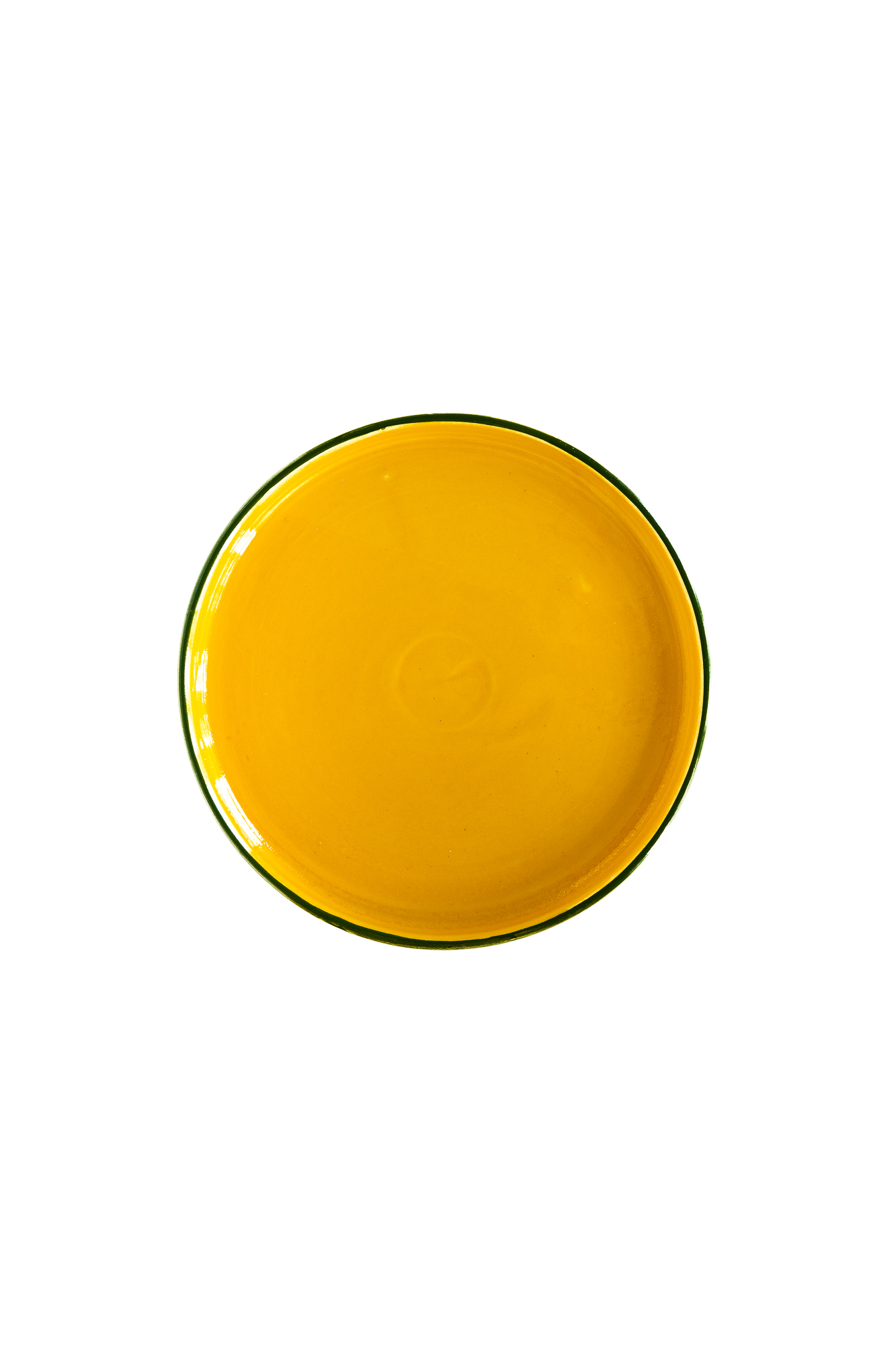 Val Pottery Marvelous Plat Bord Jose 22cm - Dark Yellow & Dark Green ...