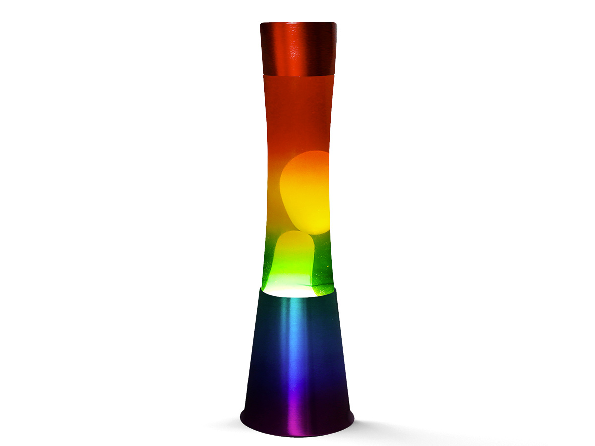 I-Total Lava Lamp Rainbows 40x11 cm