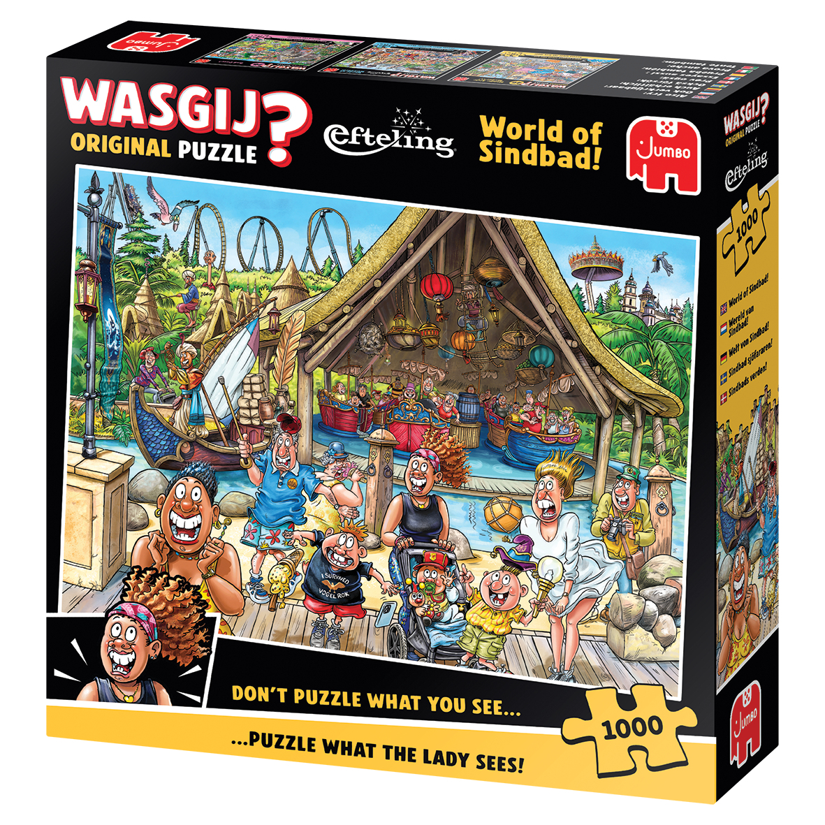 Wasgij Original Efteling - Wereld van Sinbad! Puzzel 1000 stuks | 32113360