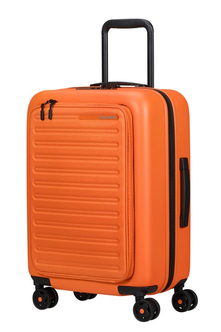 Samsonite Valies StackD Spinner 55 EXP Orange - 55x40x23 cm - Easy Acces