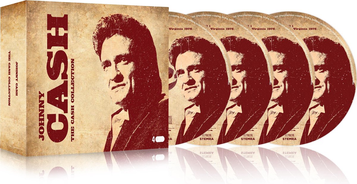 Johnny Cash 4CD Box The Cash Collection