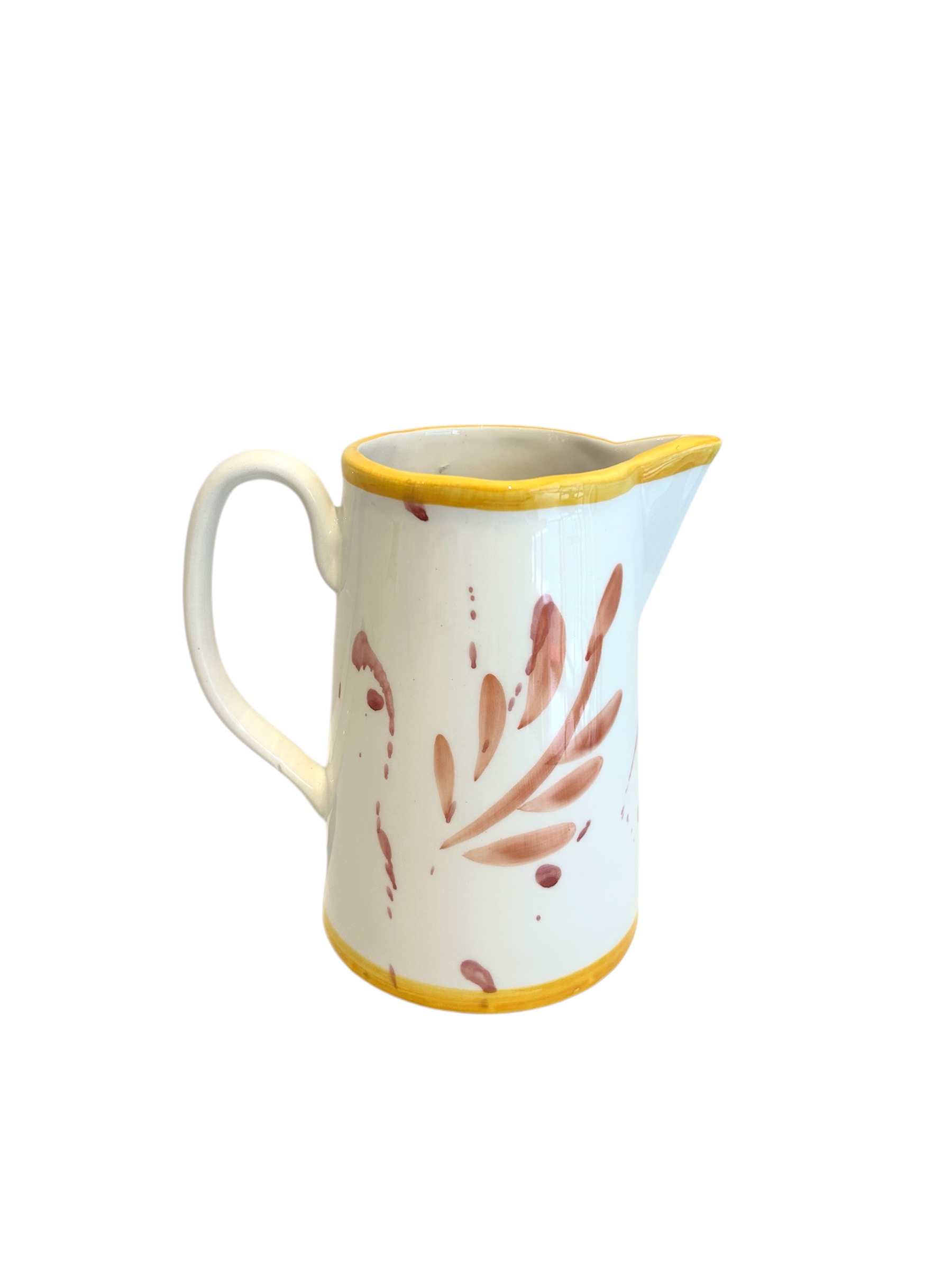 Val Pottery Waterkan Carlos 11x20.5 cm - Dark Orange Feather ...
