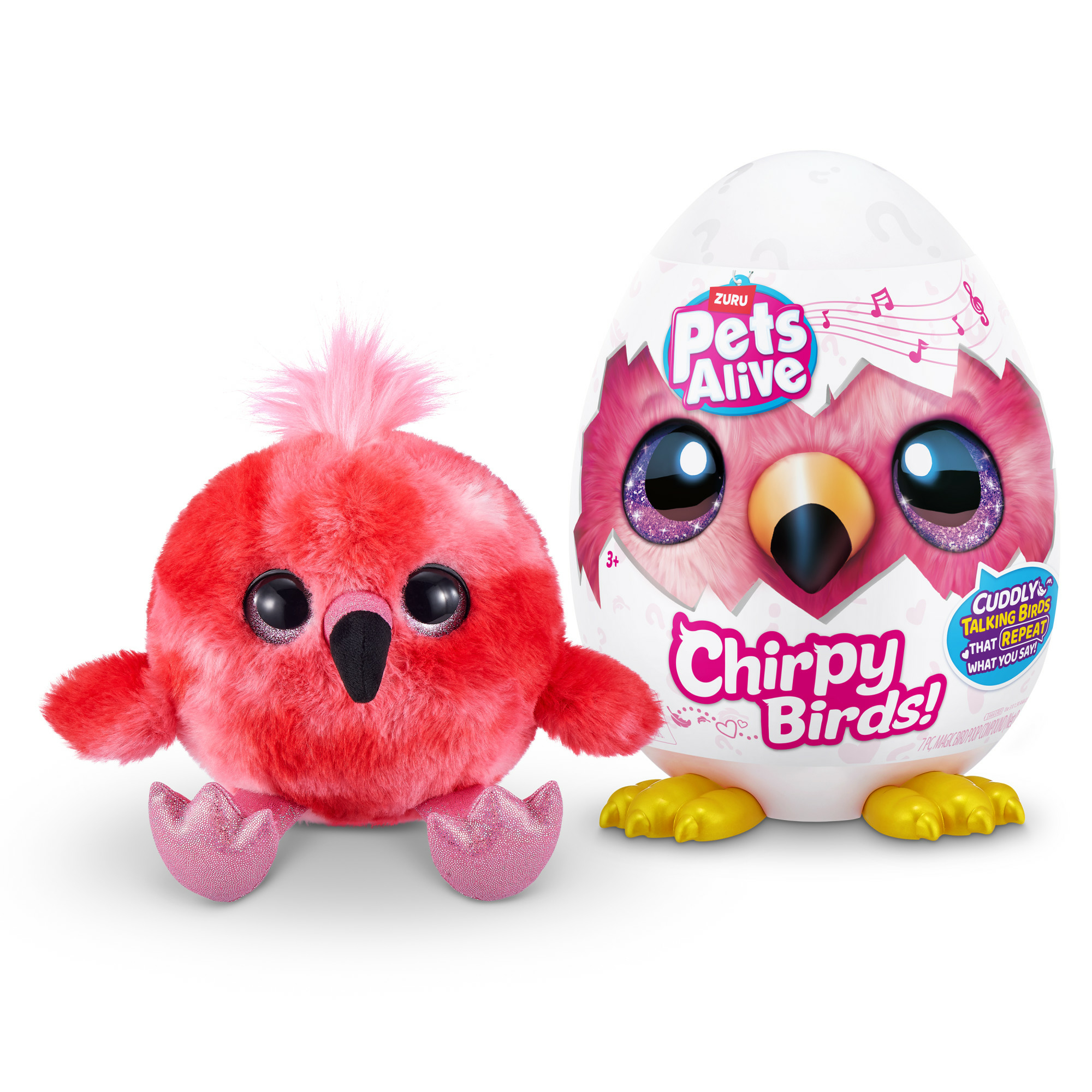 Pets Alive Chirpy Birds, Spreken Terug