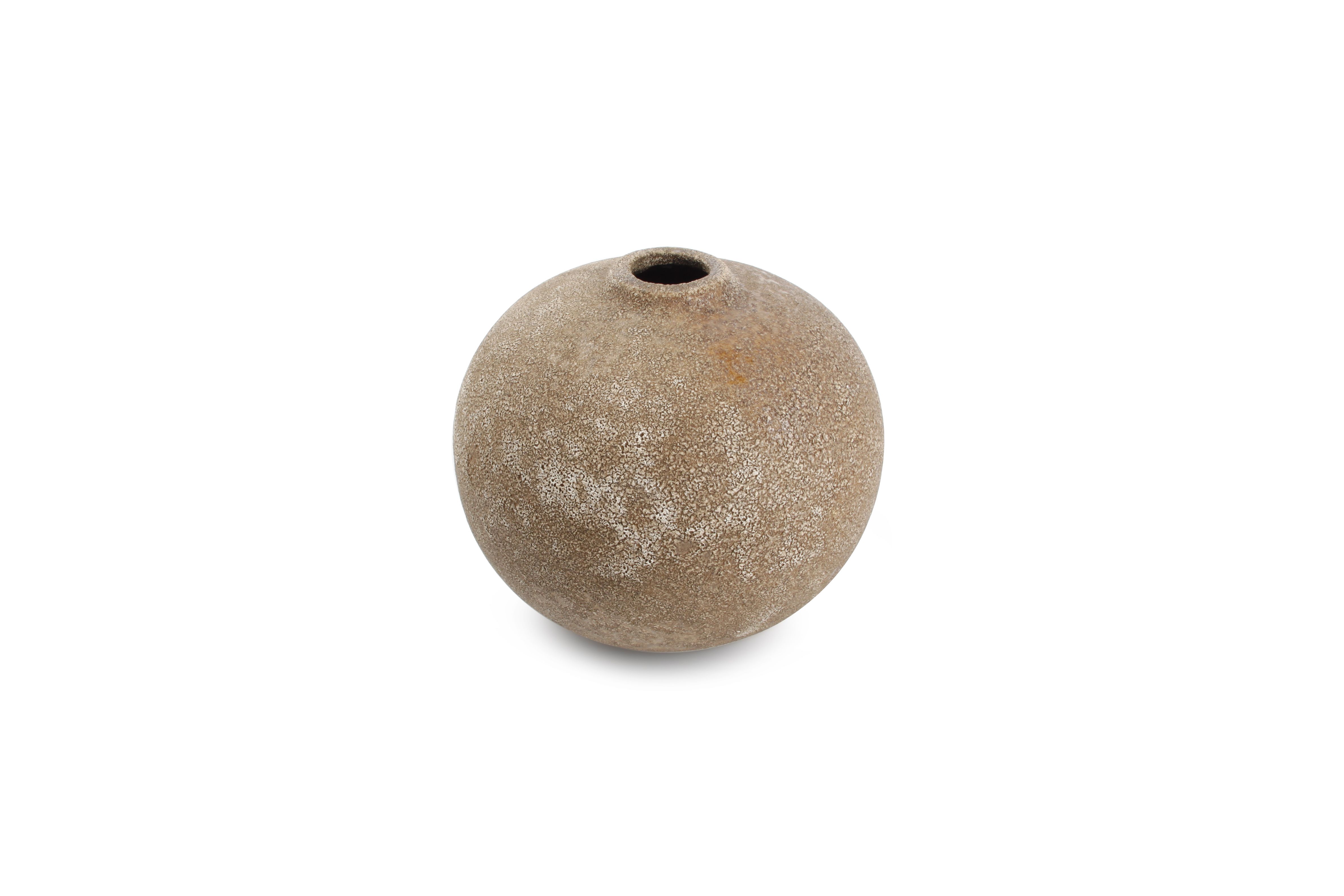 Salt & Pepper Vaas Bullet 14.5x13 cm - Rusty