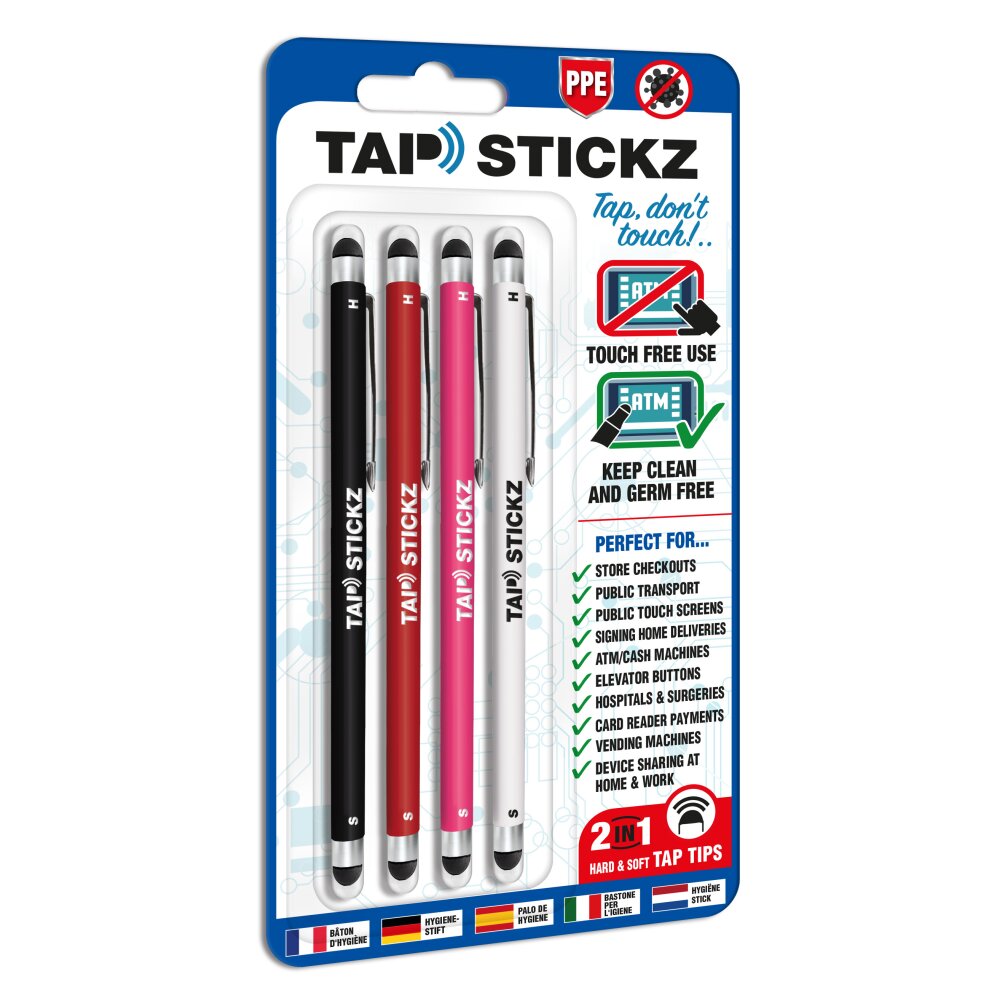 Tap Stickz / Hygiene Sticks 4-Pack