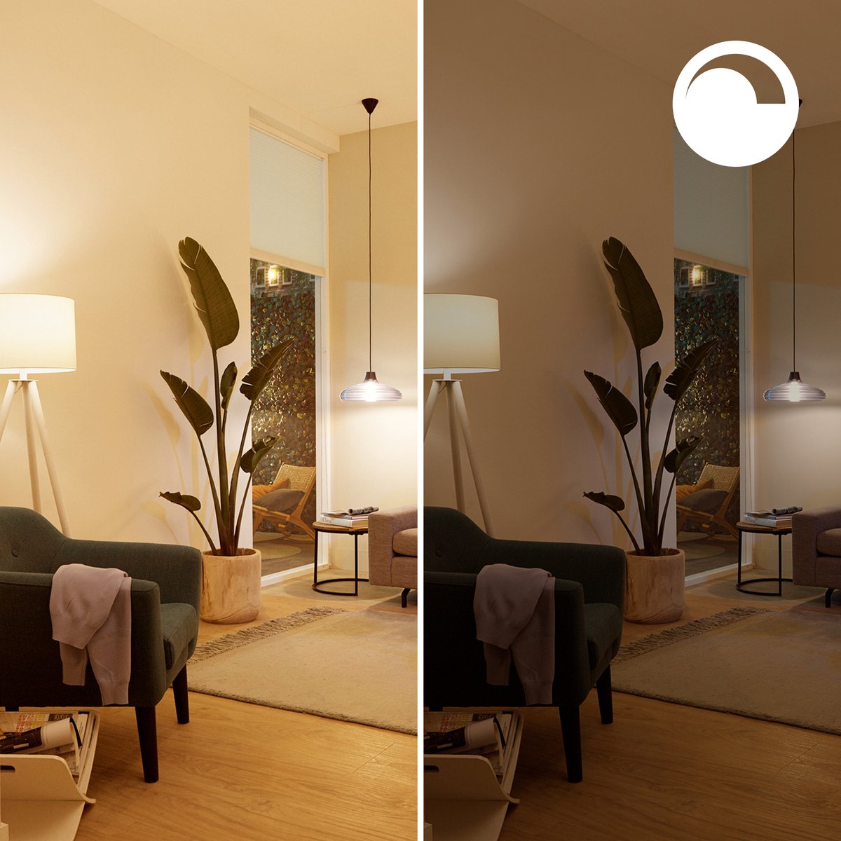 Philips Smart LED Kaarslamp C35 FilamentE14 4.9W 407lm 2700-6500K