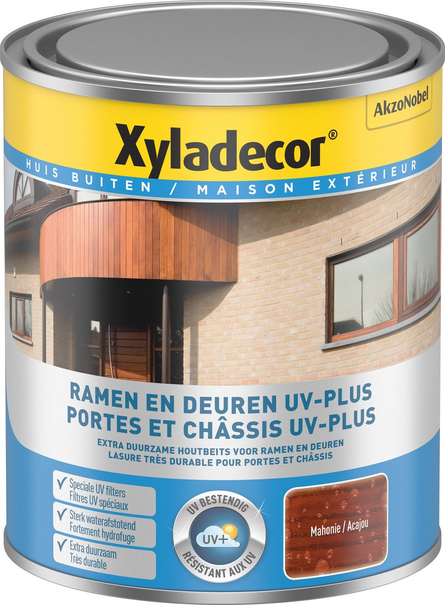 Xyladecor Ramen & Deuren UV-Plus 750 ml Mahonie