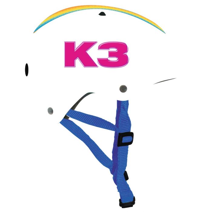 K3 Skate Helm Regenboog