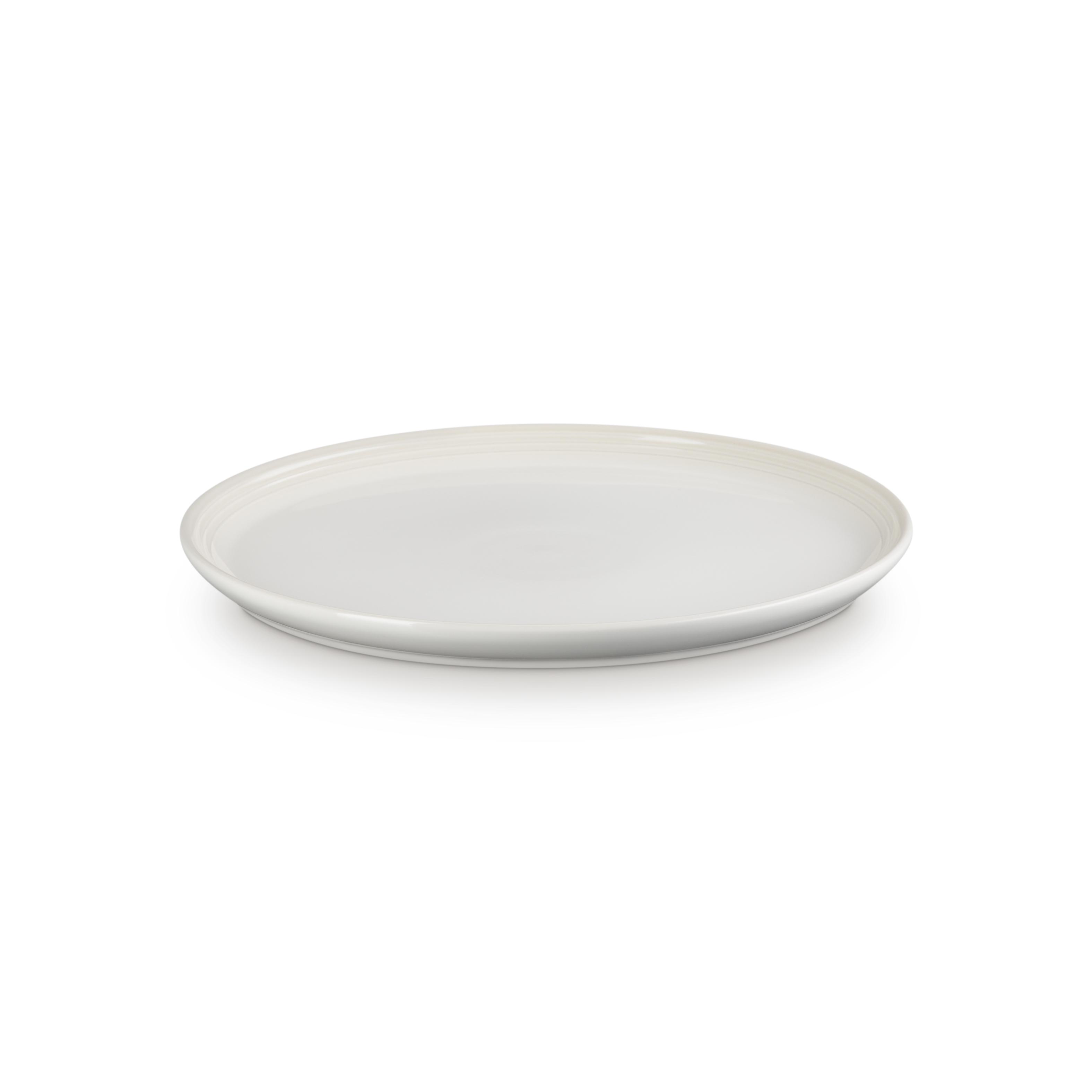 Le Creuset Plat Bord Coupe 22 cm Meringue - Aardewerk