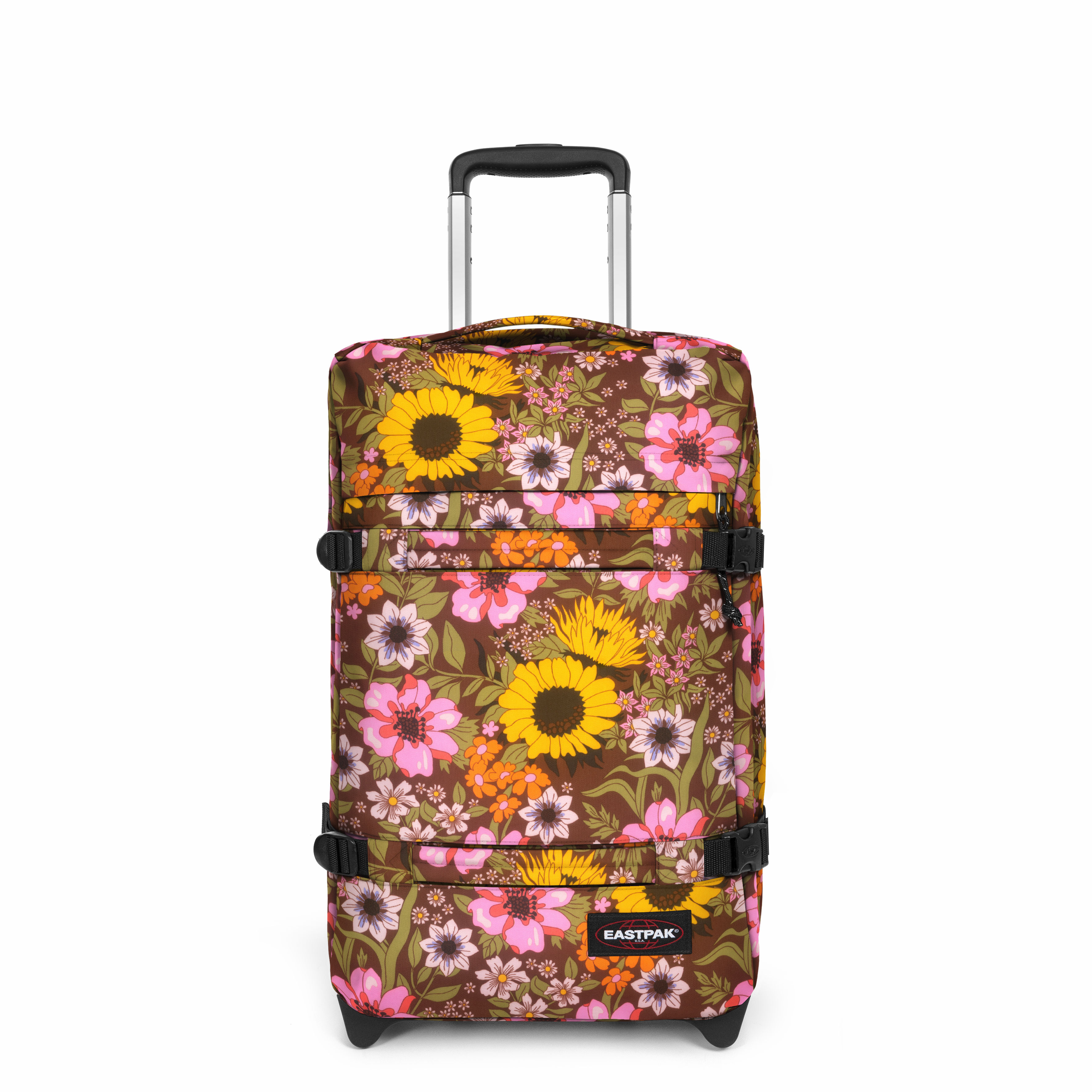 Eastpak Valies Transit'r S 42 l Popflower Brown - 51x32.5x23 cm