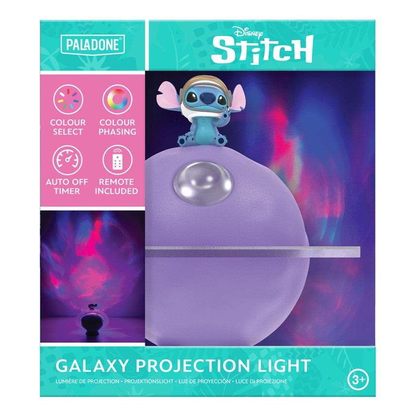 Stitch Galaxy Projector met Afstandbediening 14 cm | 32065485